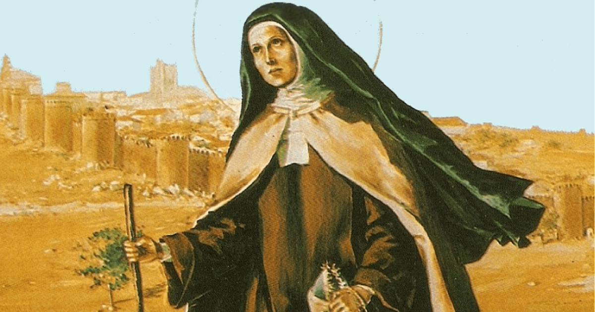 Santa Teresa De ávila Por Papa Bento Xvi Aliança De Misericórdia